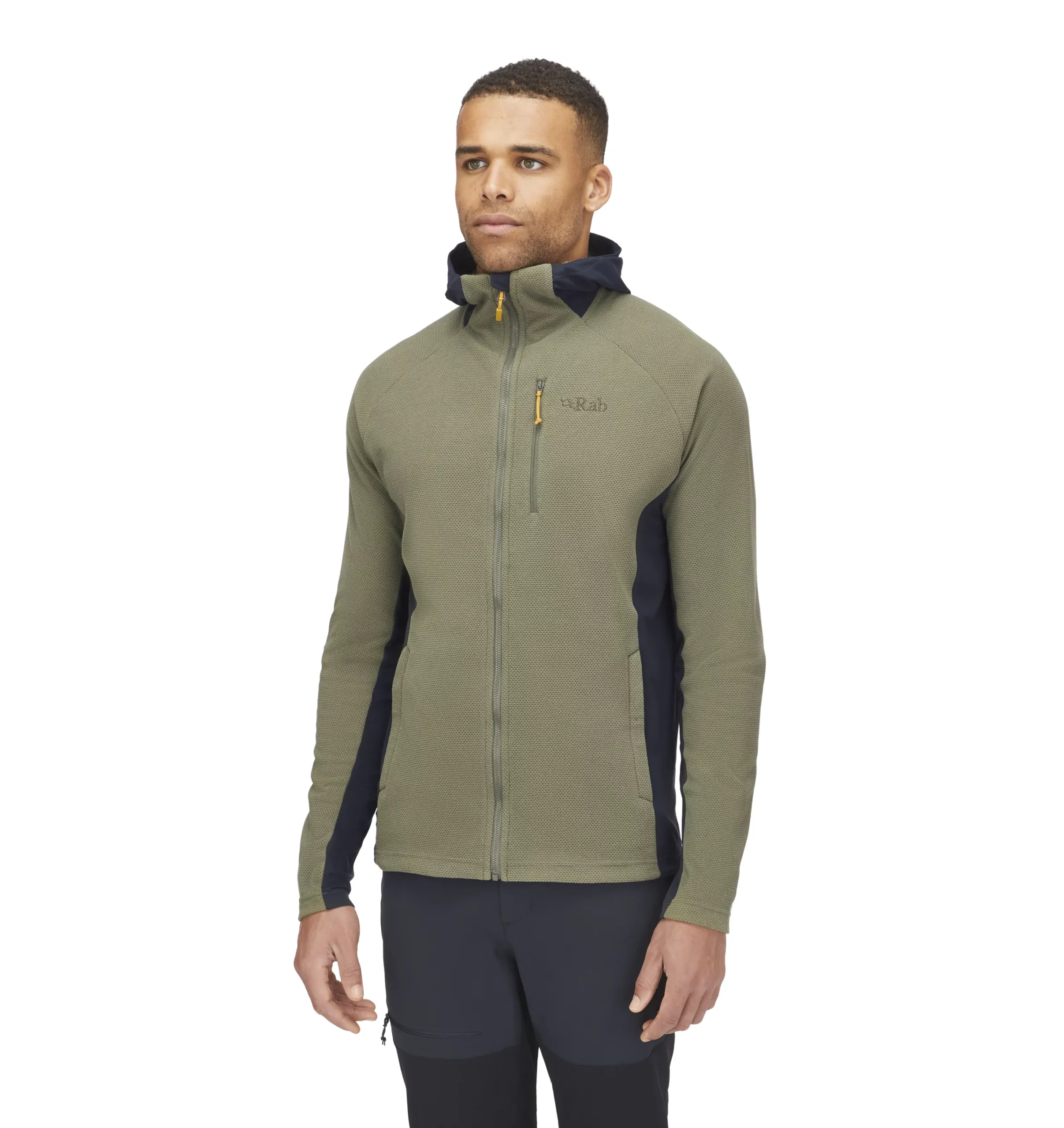 Флисовая куртка Rab Capacitor Hoody Mns light khaki - Магазин Xstyle