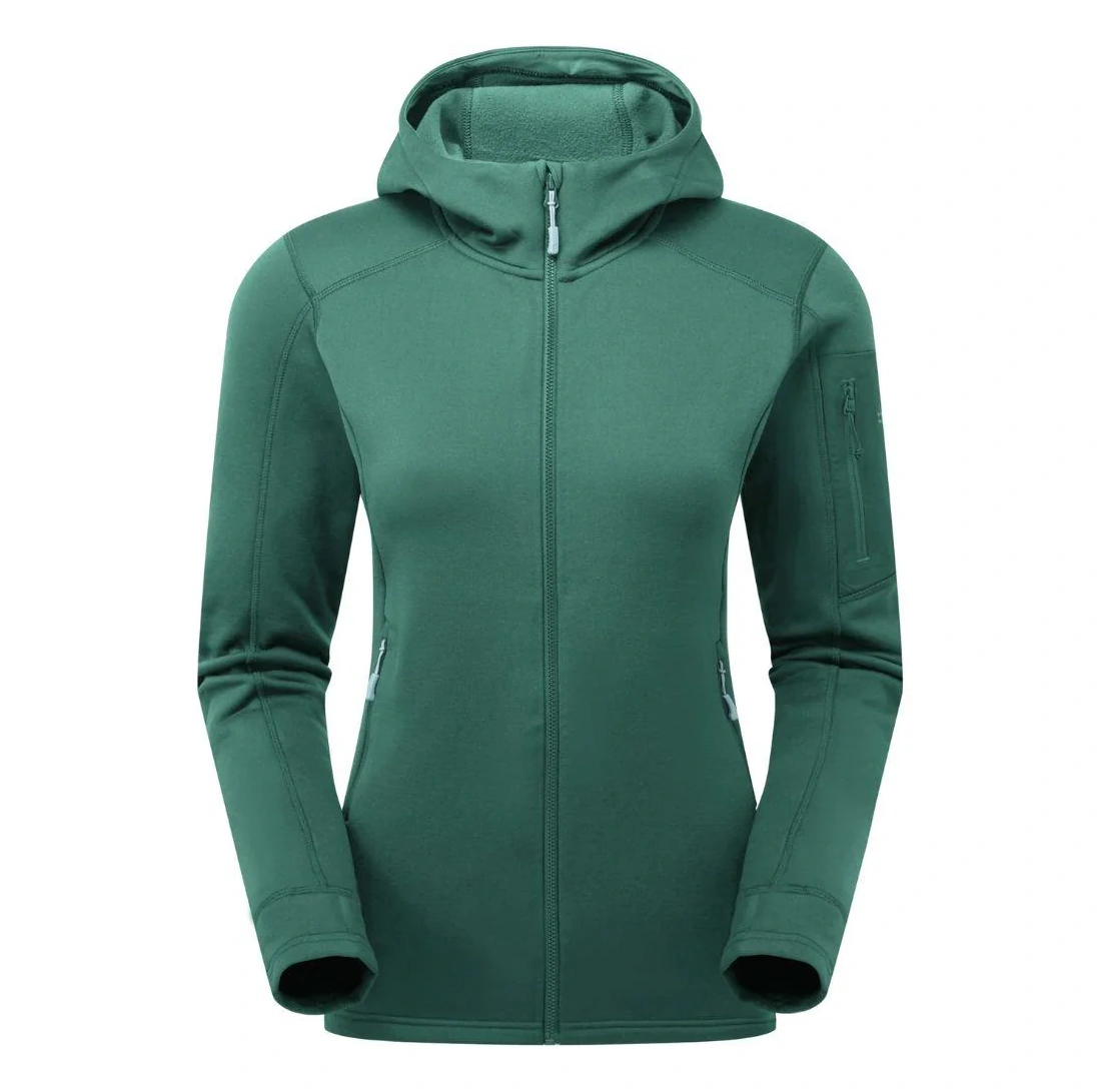 Флисовая куртка Rab Modulus Hoody Wmn eucalyptus - Магазин Xstyle