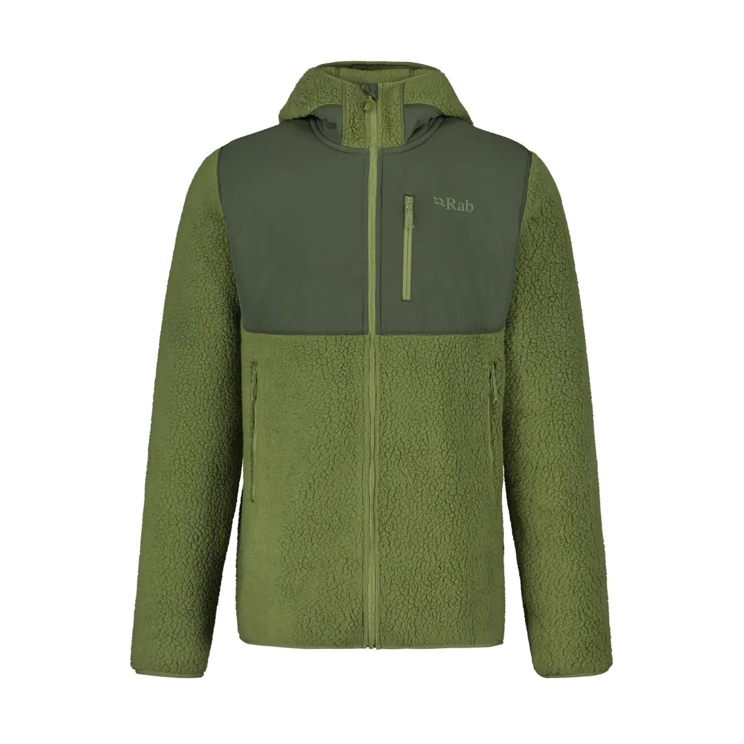 Флисовая куртка Rab Outpost Mns chlorite green - Магазин Xstyle